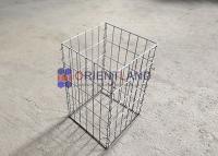 China ISO Square Column Stone Welded Gabion Basket 50cm Hot Dip Galvanized 4mm Wire for sale