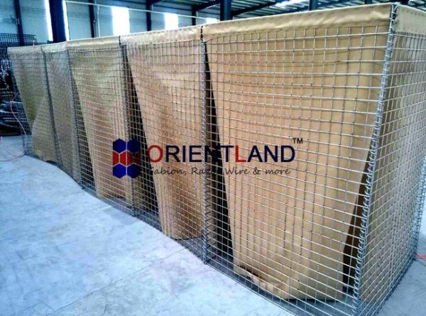 Quality 2.21m High Military Barrier Durable Blast Protection Defensive for sale
