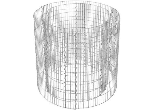 Quality High Garden Decor Round Gabion Baskets Planter 2.5 X 10 Cm 90cm Diameter X 80cm for sale