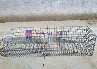 China Galvanised Bs En Iso 10244-2 Weld Mesh Gabions With Helical Binders for sale