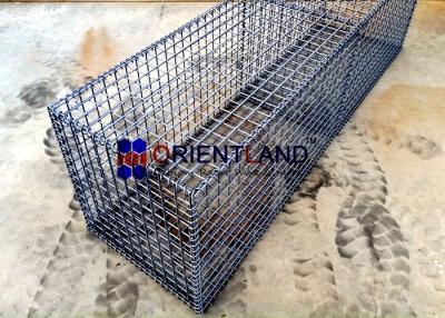Heavy Gauge Pvc Coated Welded Wire Gabion Baskets 2m L X 0.5m W X 0.5m H