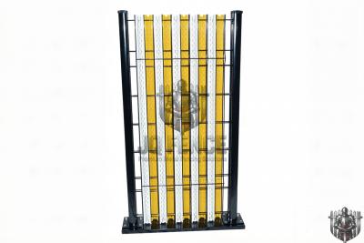 China Double-Layer Semi-Privacy Fence  2-in-1 Privacy Fence for sale