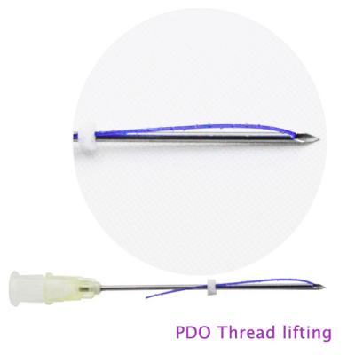 China new medical cosmetic instrument absorbable suture pdo thread face lift mono for sale