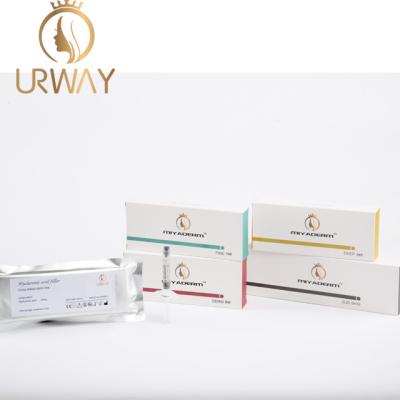 China cross linked hyaluronic acid injectable filler for lip and face beauty 2ml for sale