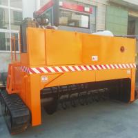 China Automatic Crawler Compost Turner Fermented Windrow Composting Machine for sale