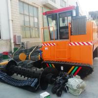 China Automatic Crawler Compost Turner Fermented Windrow Composting Machine for sale
