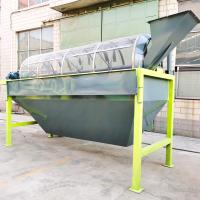China Organic Compost Sieve Machine 2-3 TPH Rotary Screening Machine for Fertilizer Production for sale