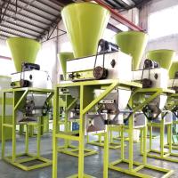 China Cow Manure Fertilizer Packaging Machine 25-50kg Granule Automatic Multihead Weigher for sale