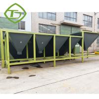 China 3TPH Fertilizer Dynamic Batching Machine Compost Screening Cache Silo for sale