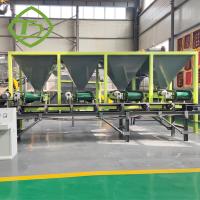 China 3TPH Fertilizer Dynamic Batching Machine Compost Screening Cache Silo for sale