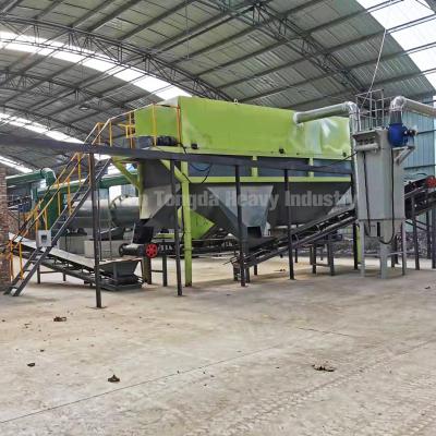 Cina Linea di produzione del fertilizzante di Dung Organic Compost Making Machine del maiale 20TPH in vendita