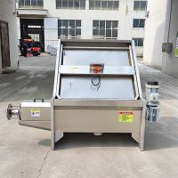China Stainless Steel Pig Manure Solids Separator 380V Chicken Manure Dewatering Machine for sale