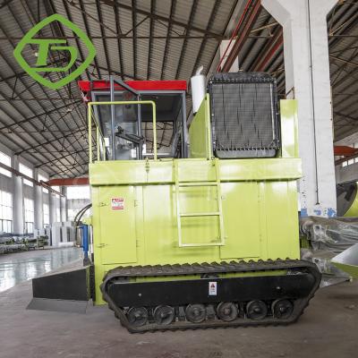 Cina Turnatore di letame di tipo rampicante, attrezzatura per la trasformazione del compost 2200r/min in vendita