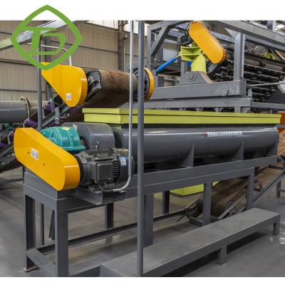 China Horizontal Double Shaft Fertilizer Blending Equipment 10 Rpm for sale