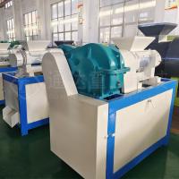 China Compound NPK Fertilizer Granulation Machine Double Roller Extrusion Granulator 1-3 T/H for sale