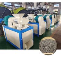 China Compound NPK Fertilizer Granulation Machine Double Roller Extrusion Granulator 1-3 T/H for sale