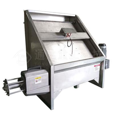 China Low Consumption Wet And Dry Separator Pig Manure Inclined Screen Solid-Liquid Separator ﻿ for sale