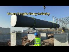 Poultry Dung Rotary Drum Dryer Fertilizer Cylinder Drying Machine