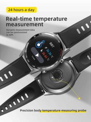 China New High Quality T23 Huawei Style Full Screen Touch Smart Watch With Body Temperature for sale