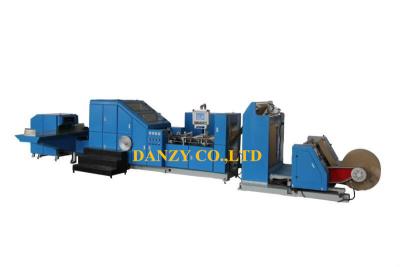 China Automatic Kraft square bottom Paper Bag Making Machine for sale