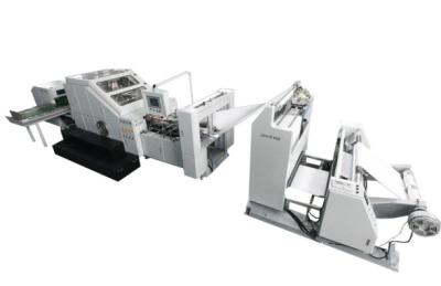 China paper bag making machine with printer for sale