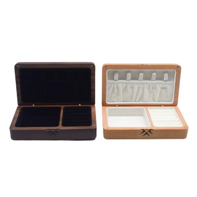 China Custom Logo Eco-Friendly Wood Package Case Jewellery Presentation Box for Gift & Craft for sale