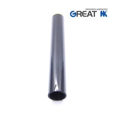 China Componentes protéticos do mais baixo membro do pilão da fibra do carbono do OEM 200mm para a prótese à venda