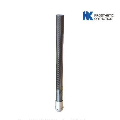 China Titanium Lower Limb Prosthetic Components , 420mm Prosthetic Carbon Fiber Pylon Adapter for sale