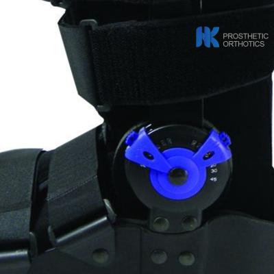 China Black Orthotic Brace , CE Walking Boot For Sprained Ankle for sale