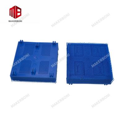 China 96386003 Durable Square Nylon Blue Bristle Bricks For Gerber GT1000 Cutter for sale