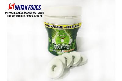 Cina Caramelle alla menta libere extra dello zucchero della tazza dell'automobile di Lifesavors forti su misura in vendita
