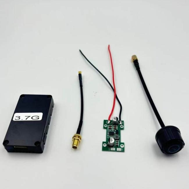Low Latency 3.7GHZ Video Transmitter side view