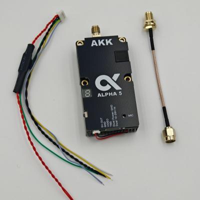 中国 80チャンネル Akk ドローンレース Vtx 5.8GHz 5ワット 12-28V 安定した信号用 販売のため
