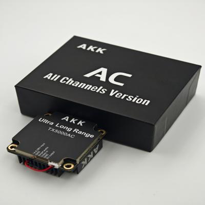 中国 TX5000AC スマートオーディオビデオトランスミッター 5.8GHz 96CH 5W FPV VTX ドローンワイヤレス伝送 販売のため