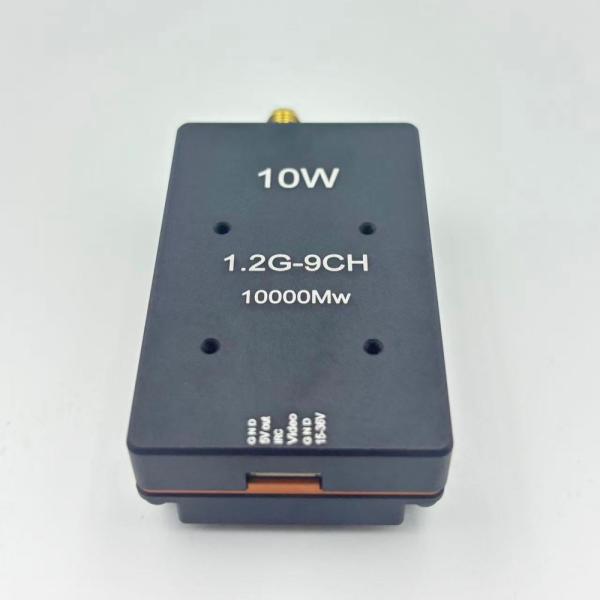 Quality High Performance Analog Video Transmitter 1.2GHZ 8-10W 9CH Adjustable Power For FPV Racing for sale