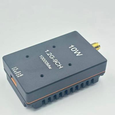 China High Performance Analog Video Transmitter 1.2GHZ 8-10W 9CH Adjustable Power For FPV Racing for sale