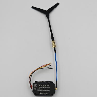 China High Performance FPV Video Transmitter 1.3GHz With 32 Channels 5W Wide Voltage Design for sale