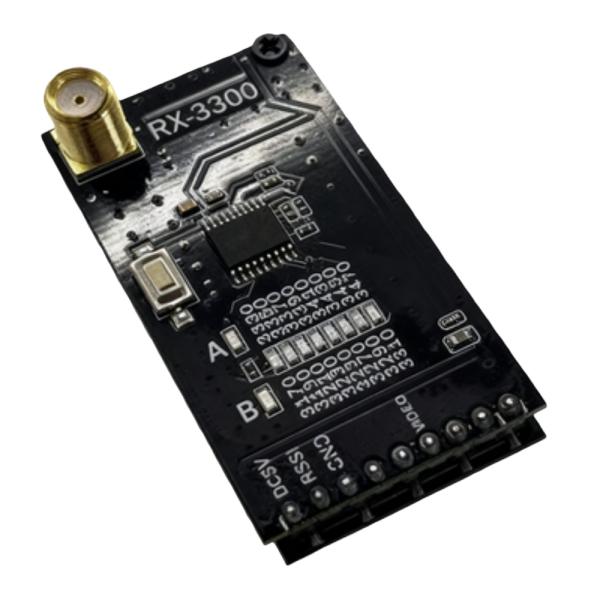 Quality Adjustable 3.3GHz FPV Receiver 3170–3470MHz High Power Stable Transmission for sale