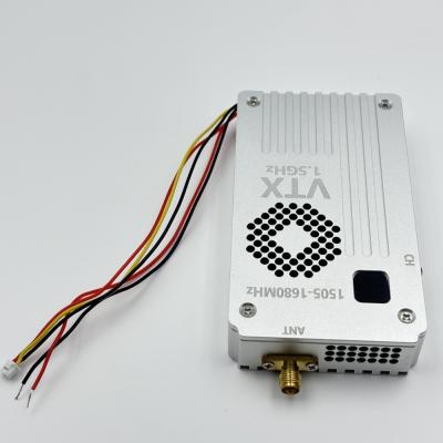 China 8CH Fpv Video Transmitter And Receiver 1.5GHz 5W Output 10-36VDC Drone Video Transmitter for sale
