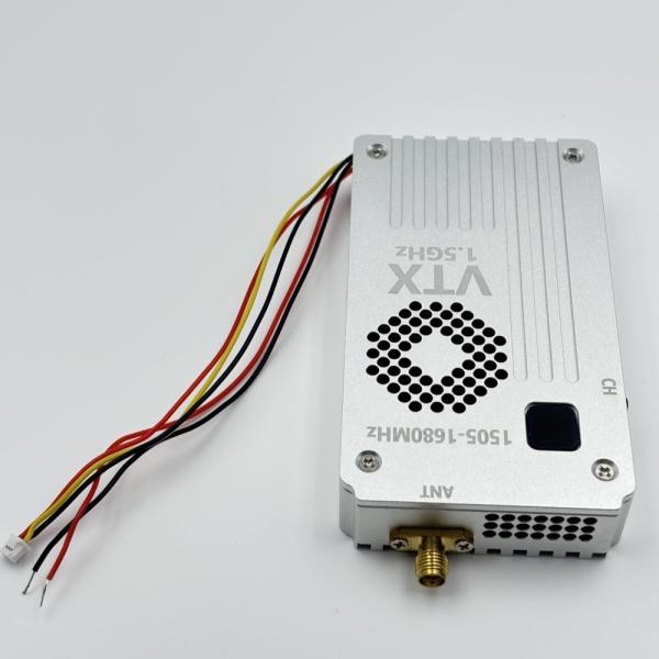 Quality 8CH Fpv Video Transmitter And Receiver 1.5GHz 5W Output 10-36VDC Drone Video for sale