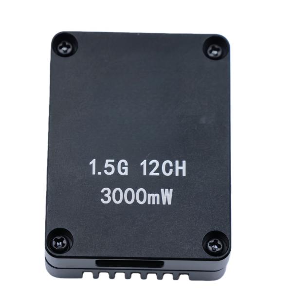 Quality 1.5GHz Analog Video Transmitter 11 Channels 4W RF Output For Remote Surveillance for sale