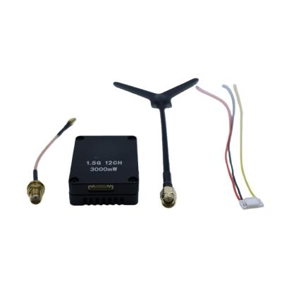 China 1.5GHz Analog Video Transmitter 11 Channels 4W RF Output For Remote Surveillance for sale