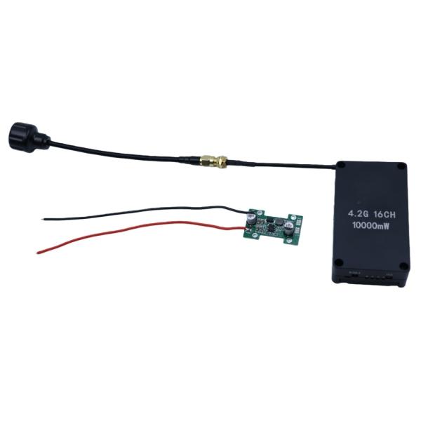 Quality 4.2GHz Wireless Video Transmitter 4155MHz-4530MHz 7-32V Input Voltage For for sale