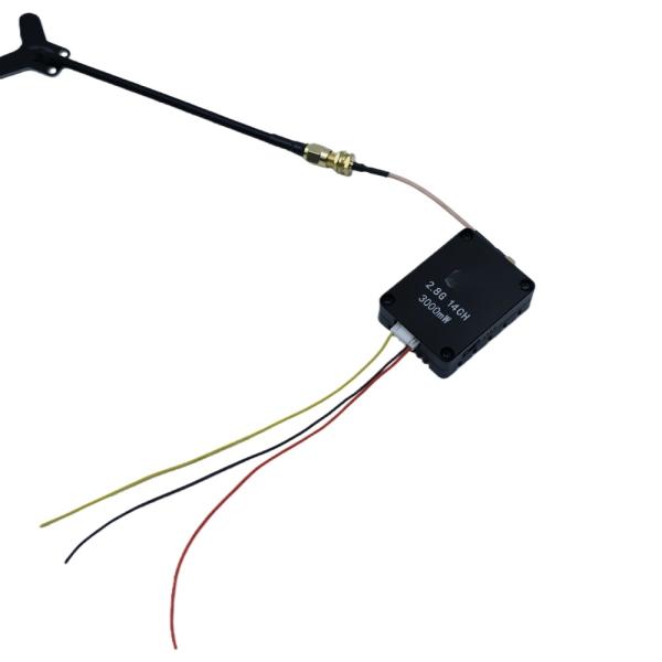 Quality 2.8GHz Wireless Video Transmitter 3W 13 Channels FPV VTX For Drone Transmission for sale