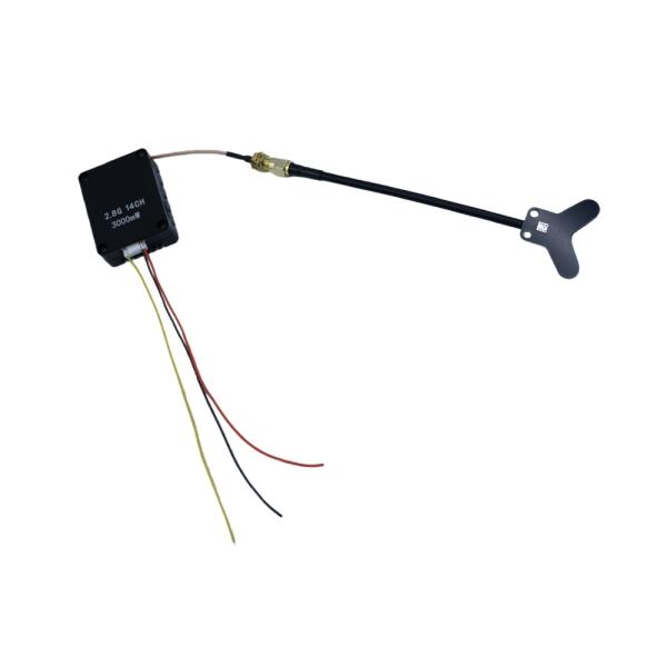 Quality 2.8GHz Wireless Video Transmitter 3W 13 Channels FPV VTX For Drone Transmission for sale