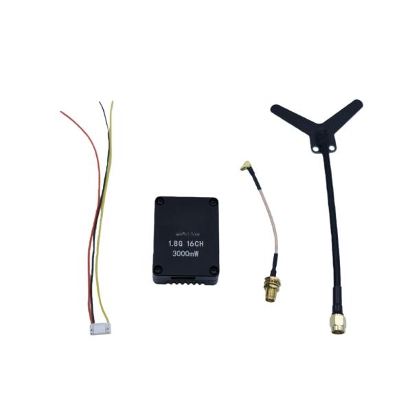 Quality 7-32V Wireless Video Transmitter 1.8GHz For Urban UAV Patrols Industrial Monitoring for sale