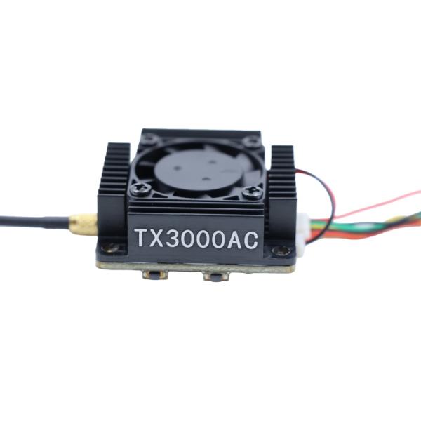 Quality AKK TX3000AC 5.8GHz Video Transmitter 14.6-28V Input For Long Range FPV Drones for sale