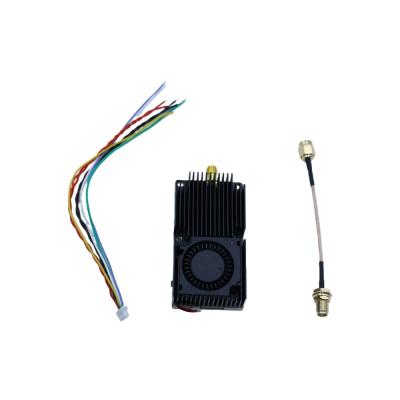 China 96CH Vtx Fpv Transmitter Fpv Vtx Long Range 19-28V 16W Adjustable for sale