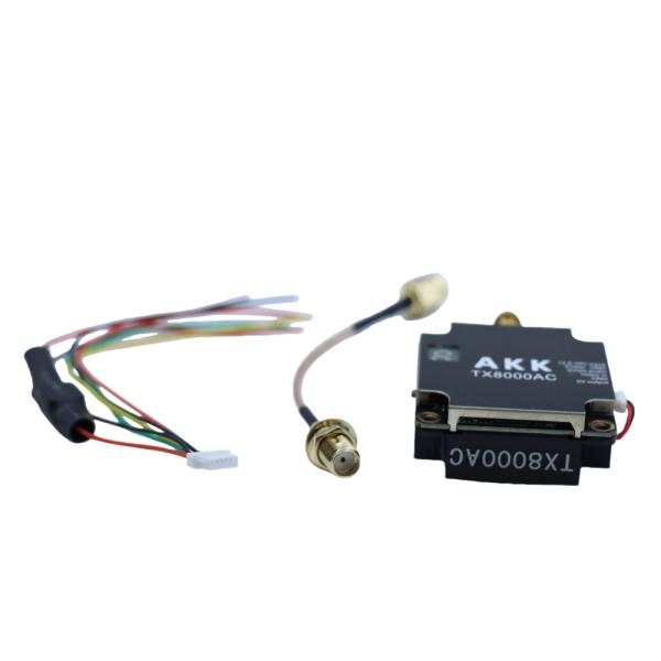 Quality High Performance 5ghz Video Transmitter Fast Stable AKK TX8000AC 96CH 8W for sale