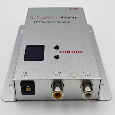 China 2.4GHz VRX FPV Video Receiver 12CH IP65 Rated Enclosure For Harsh Environments for sale